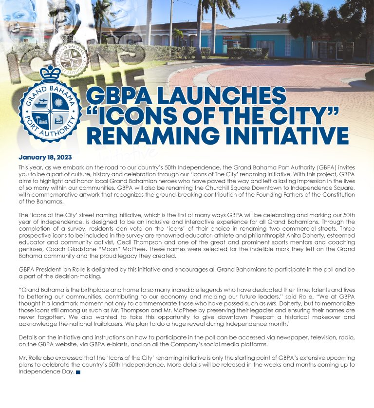 GBPA Launches ‘Icons of The City’ Renaming Initiative - GBPA Media