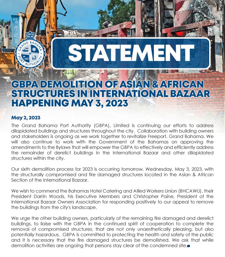 GBPA Demolition of Asian & African structures in International Bazaar ...